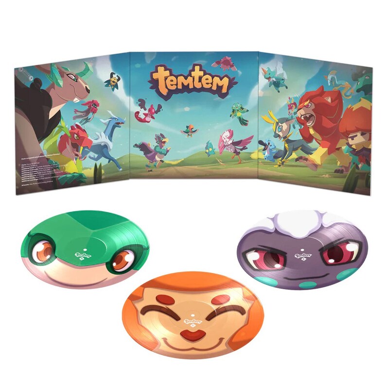 Temtem (original Soundtrack) by Damian Sanchez 3xlp Picture Disc Vinyl ...
