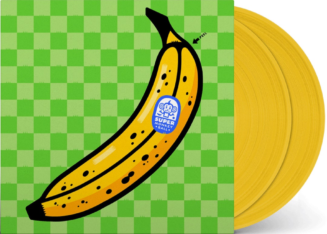 Super Monkey Ball Banana Mania Game Soundtrack Yellow Vinyl 2xlp Record ...