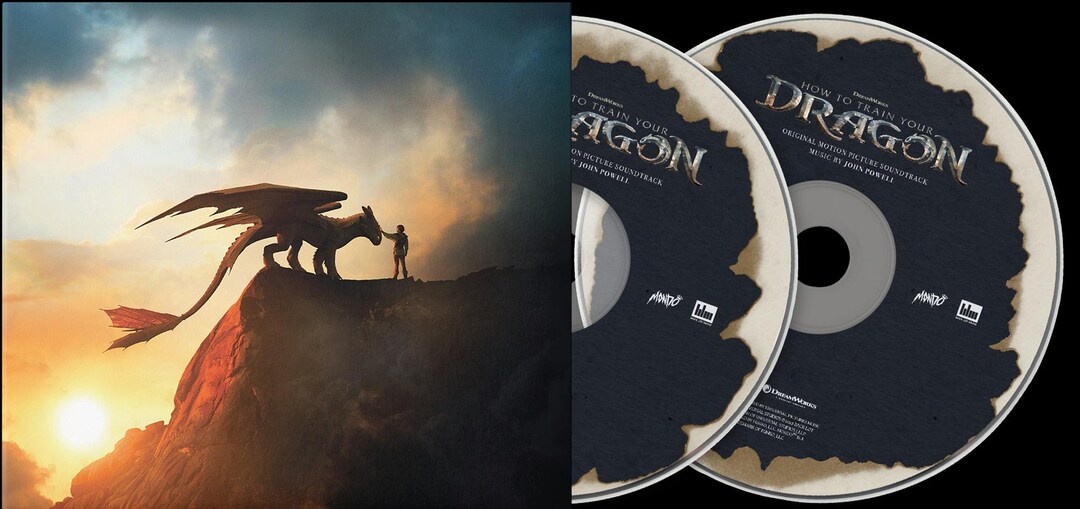 How to Train Your Dragon Motion Picture Soundtrack /score Audio 2-CD ...