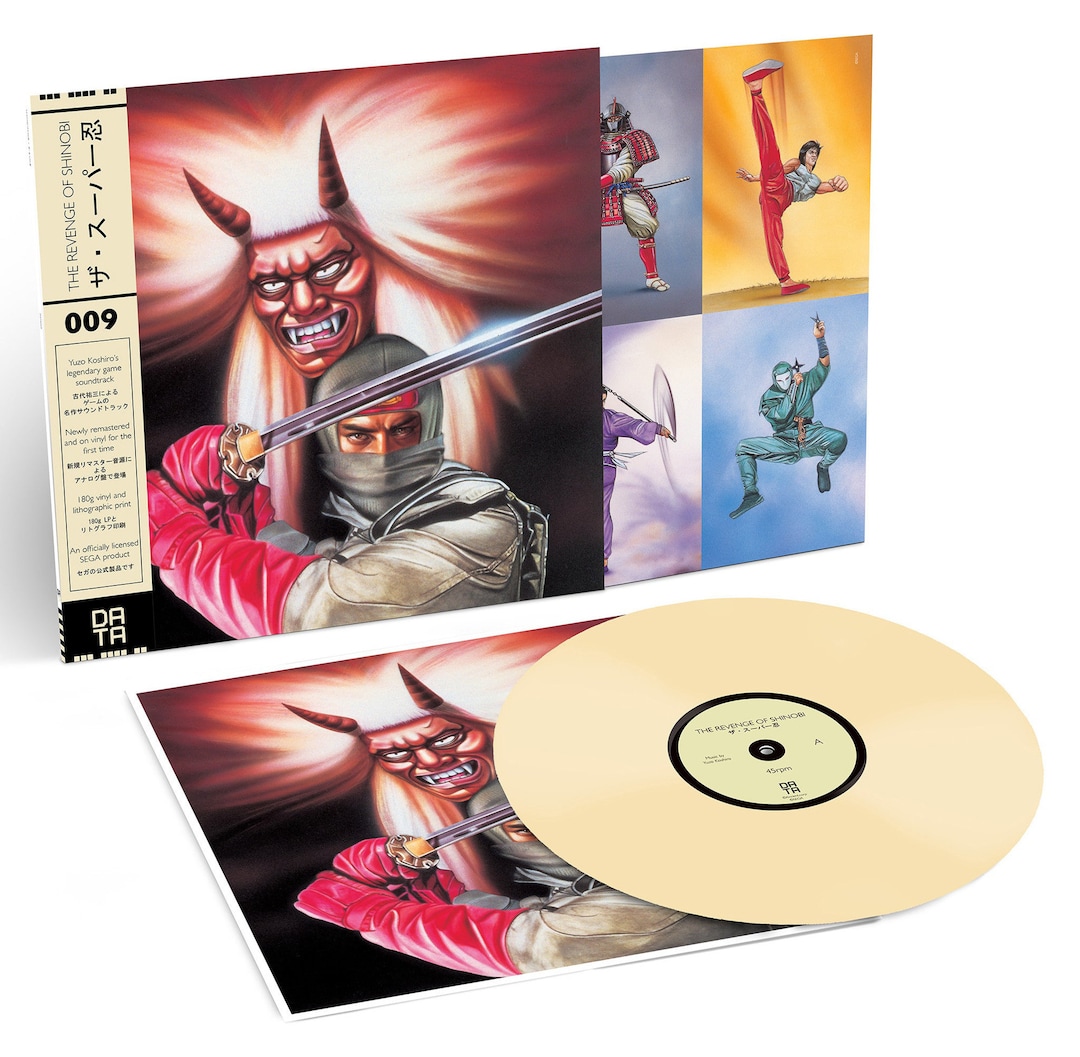 The Revenge of Shinobi SEGA Game Soundtrack (data Disc 009 BONE Colored ...