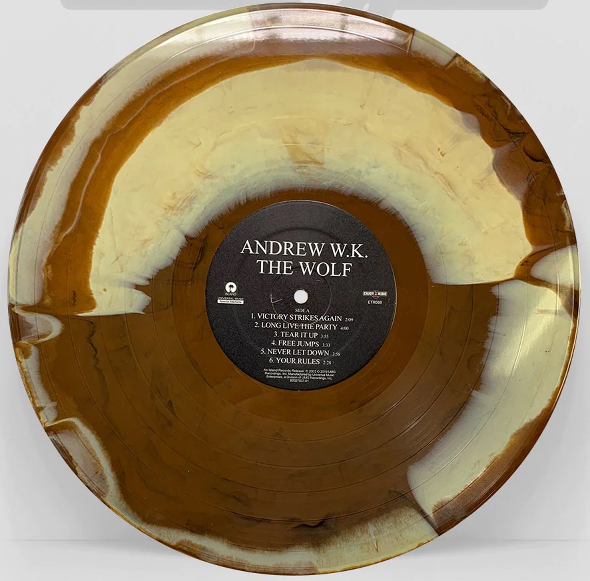 The Wolf by Andrew W.K. Limited Edition "wolf Swirl" Vinyl LP Record - Etsy