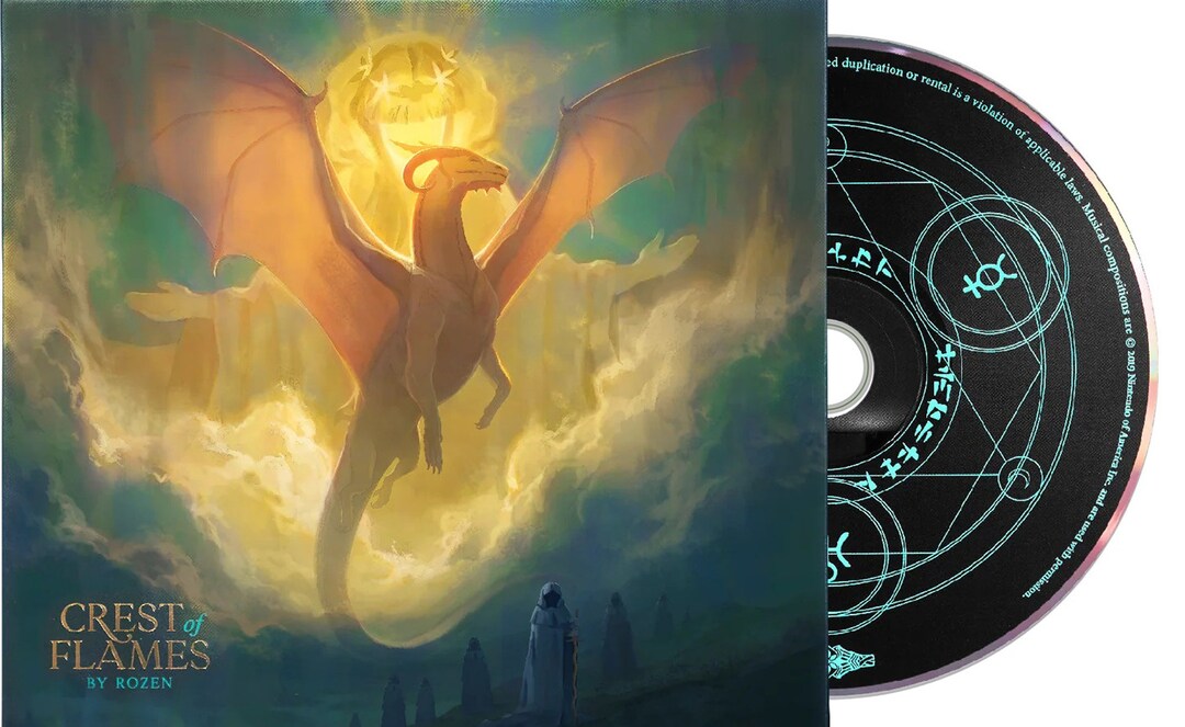Crest of Flames Audio CD by Rozen - Fire Emblem - Etsy