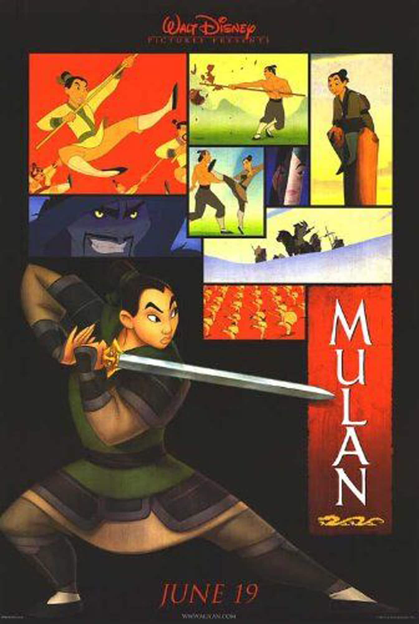 Disney Mulan Movie Posters