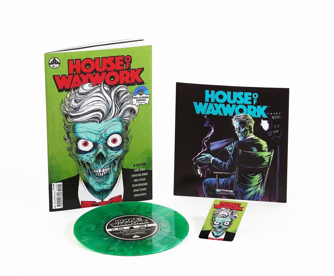 House of Waxwork No.1 Comic With 7" Vinyl Single - Etsy