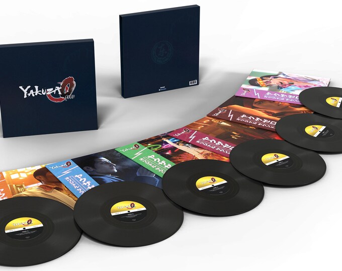 Yakuza 0 (deluxe) (original Game Soundtrack) 6xlp Audiophile Black ...