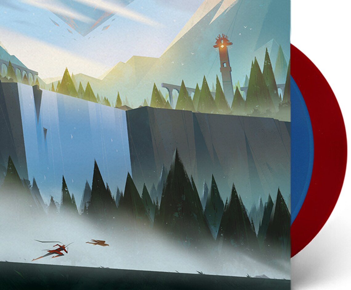 The Pathless Game Soundtrack cleansed Blue & Cursed Red Vinyl LP Record ...