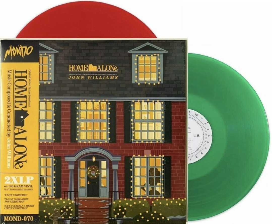 Home Alone Original Soundtrack Red Green Vinyl 2xlp Record W/ OBI Strip ...