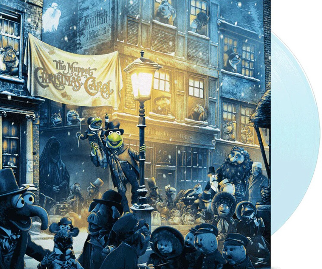 The Muppet Christmas Carol Soundtrack Ghost of Christmas Past Blue ...