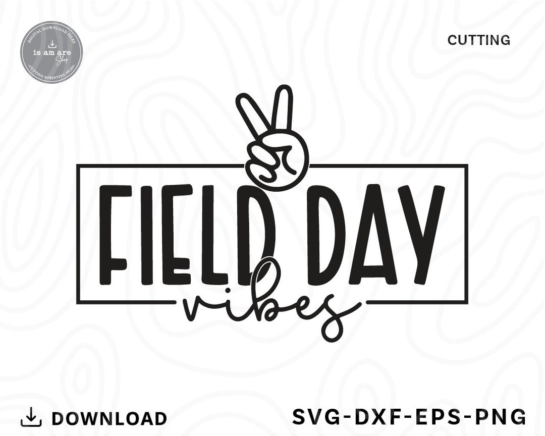 Field Day Vibes SVG: Teacher Shirt Design (digital Download) - Etsy