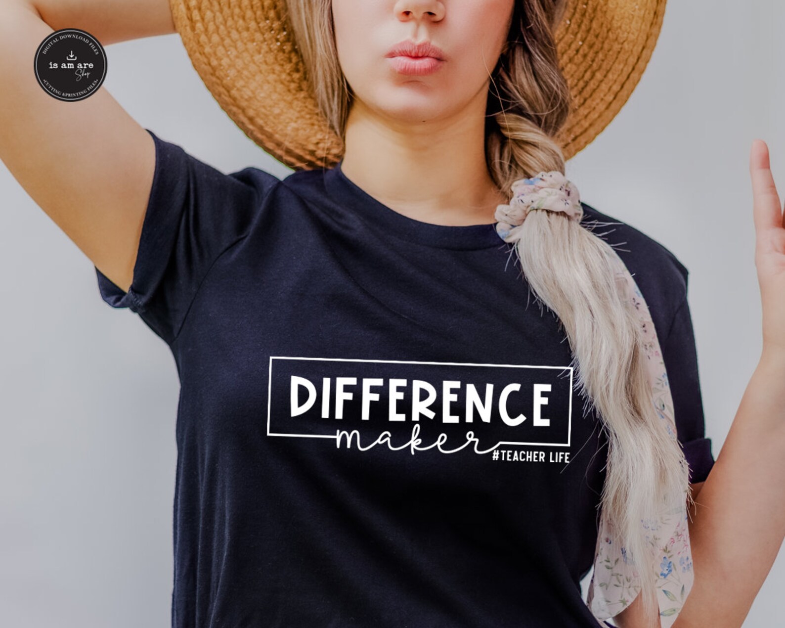 Difference Maker Svgteacher Shirt Svgteacher Life Svgbest - Etsy