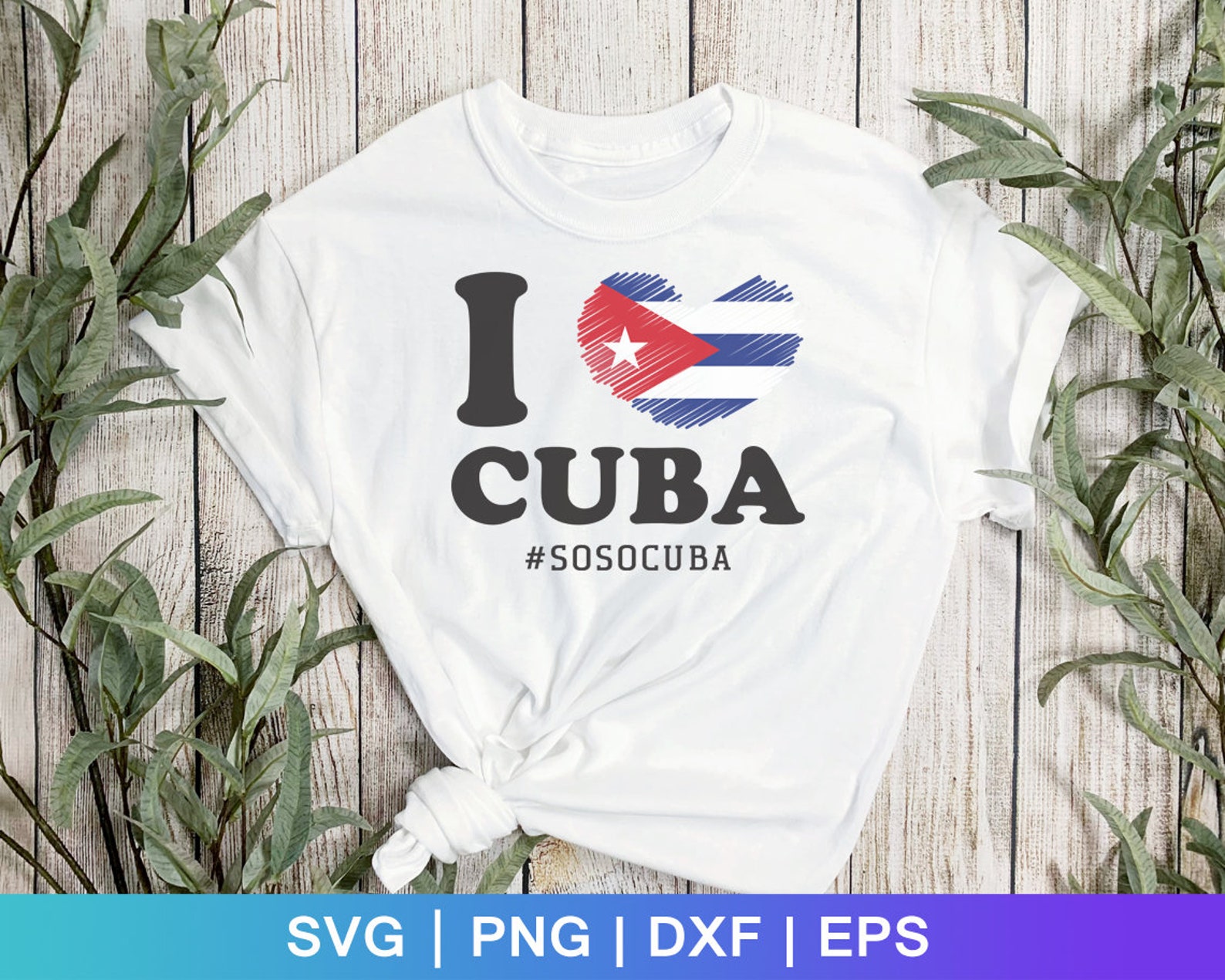 I Love Cuba Svg soscuba Hashtag Free Cuban Svg Cuban Power - Etsy