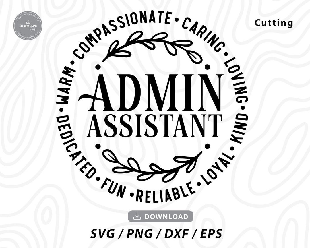 Admin Assistant Svg,secretary Svg,school Secretary Svg,assistant ...