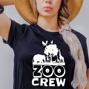 Zoo Crew SVG: Safari Animals, Teacher Shirt Design (digital Download ...