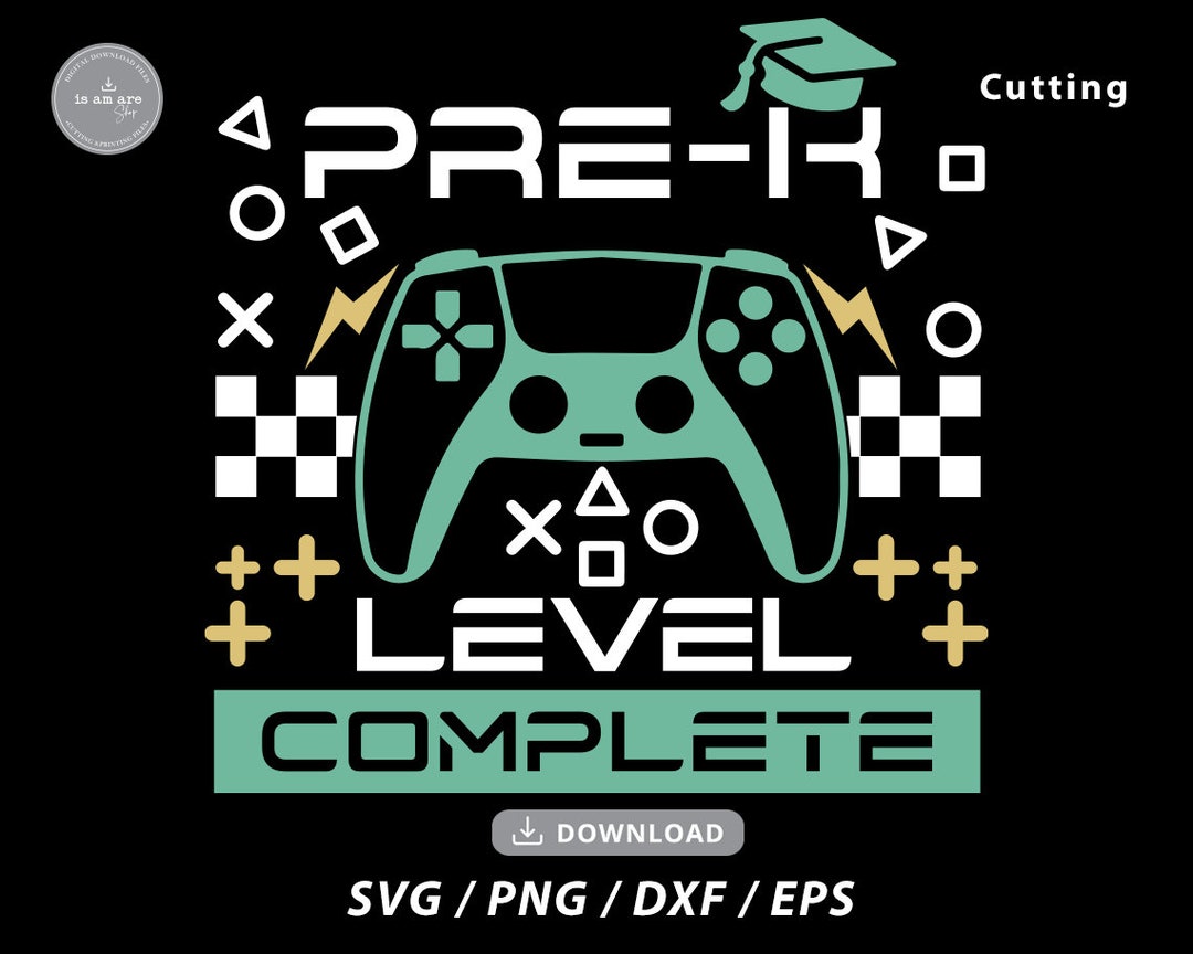 Pre-k Graduation SVG: Video Game Theme (digital Download) - Etsy