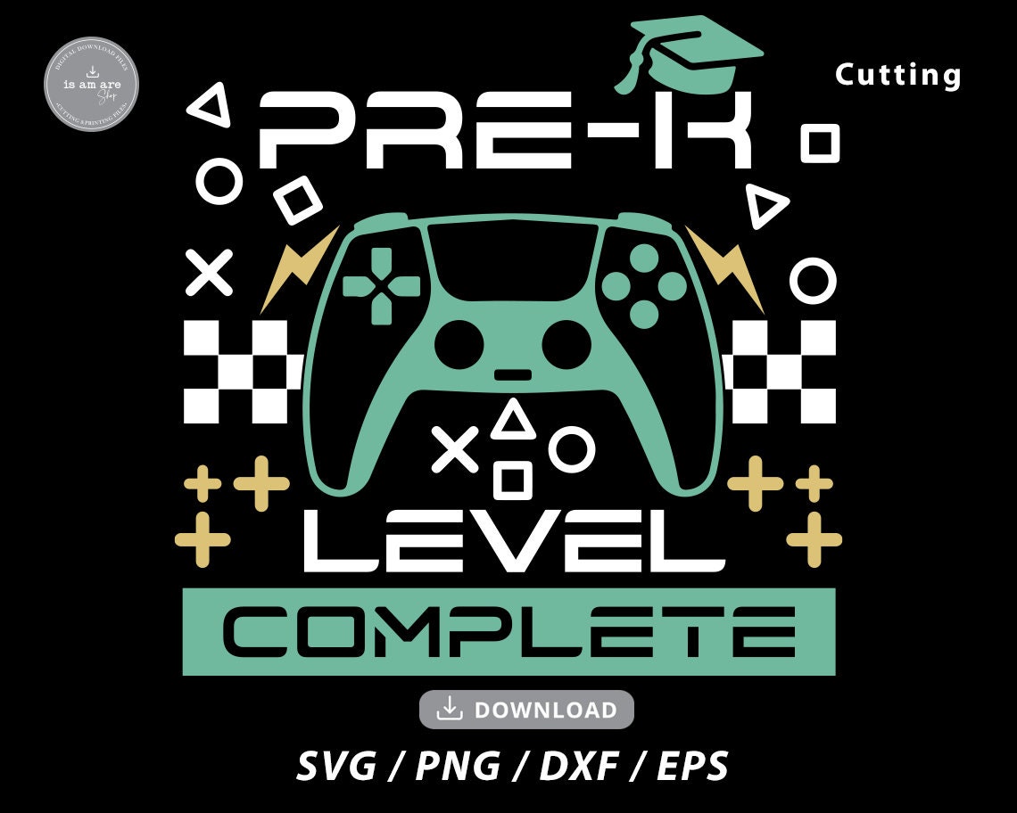 Pre-k Graduation SVG: Video Game Theme (digital Download) - Etsy