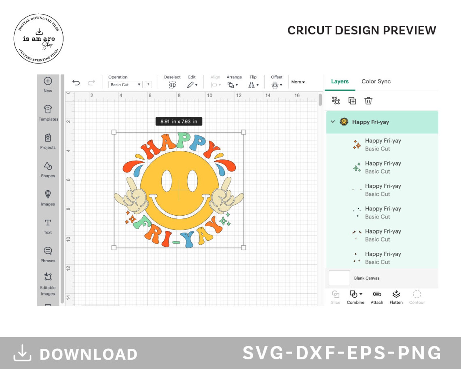 Happy Fri-yay Svg,happy Fri-yay Retro Smile Face Friday,teacher Shirt ...