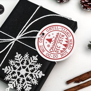 Do Not Open Until Christmas Svg, Do Not Open Until Christmas Eve Tag ...