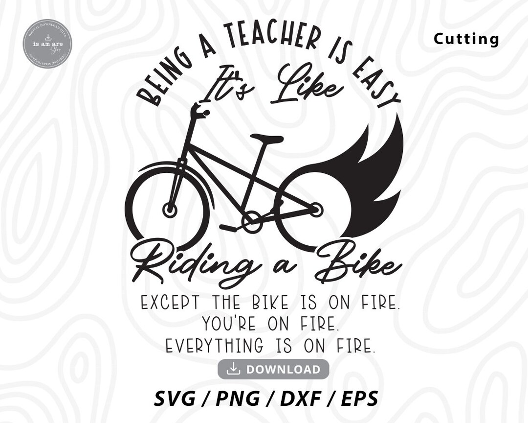 Being a Teacher is Easy Svg,funny Teacher Svg,teacher Appreciation ...