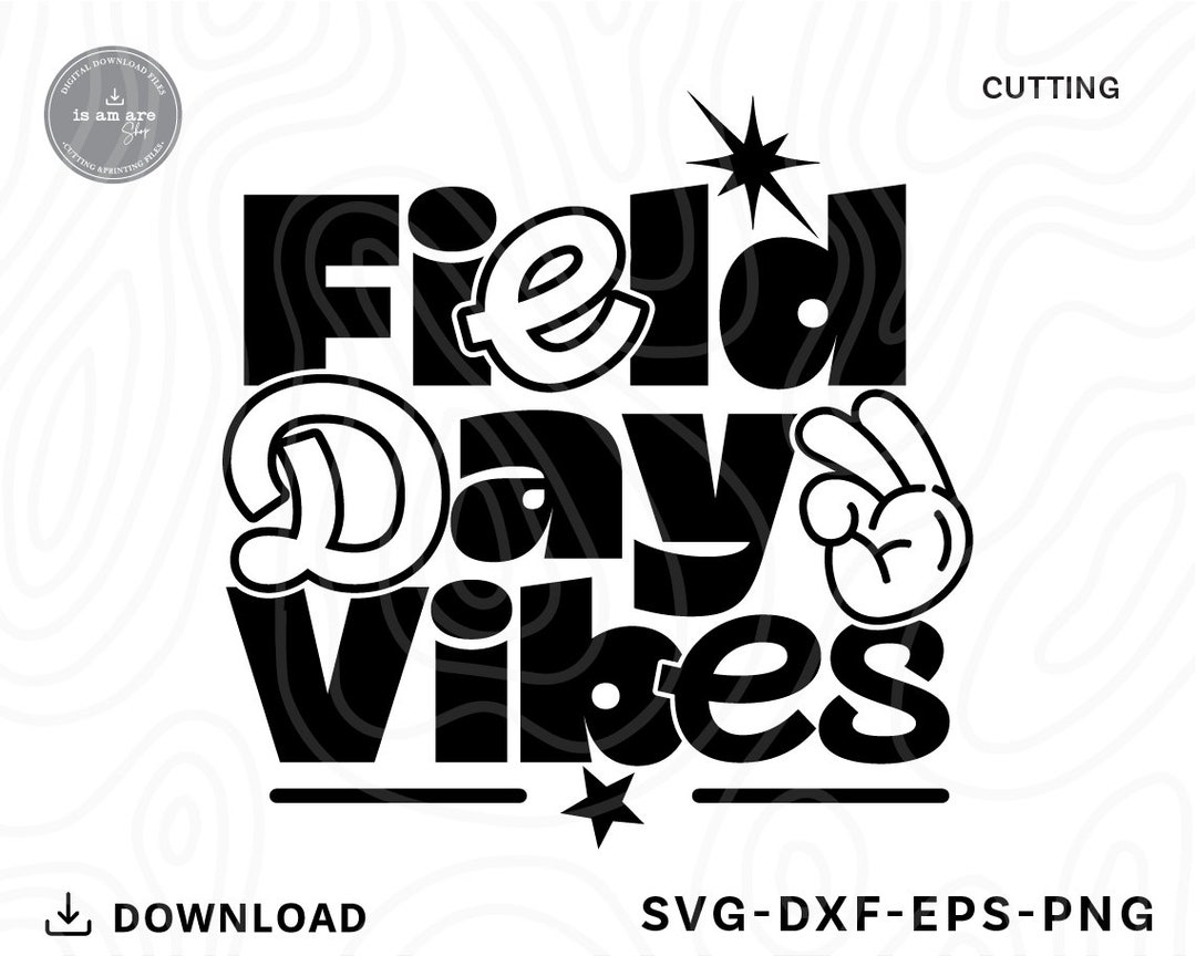 Field Day Vibes SVG: Teacher Shirt Design (digital Download) - Etsy