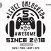 Level 5 Unlocked Svg,5th Birthday Svg,birthday Boy Svg,level up Svg ...