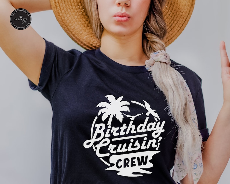 Birthday Cruising Crew Svgcruise Squad Svgfamily Vacation - Etsy