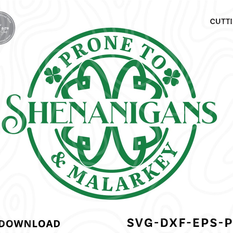 Shenanigans Svg - Etsy