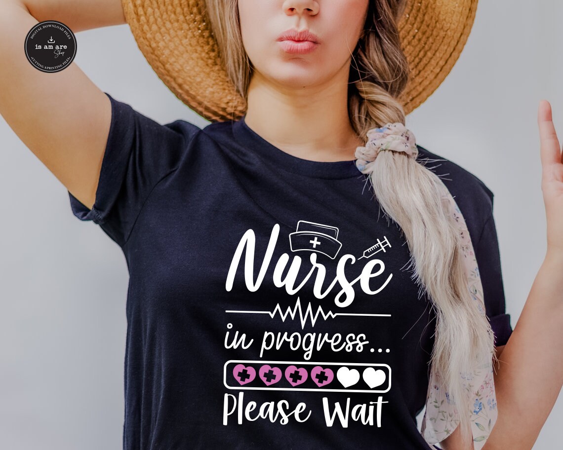 Nurse in Progress Svgnurse Svgnurse Life Svgnursing - Etsy