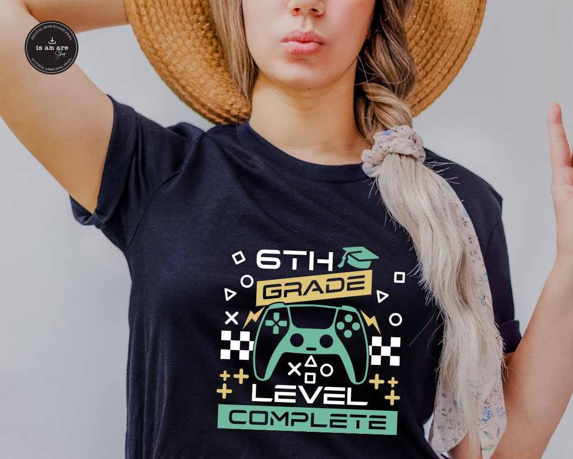 6th Grade Svgsixth Grade Level Complete Svg Graduation Svg - Etsy