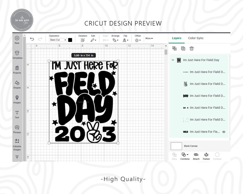 I'm Just Here for Field Day Svglast Day of Schoolfield - Etsy