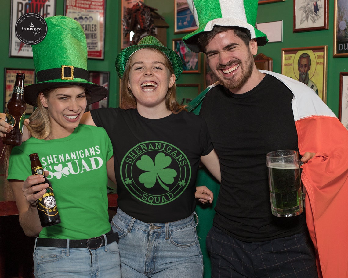 Shenanigans Squad Svgst Patricks Svg Bundle saint Patricks - Etsy