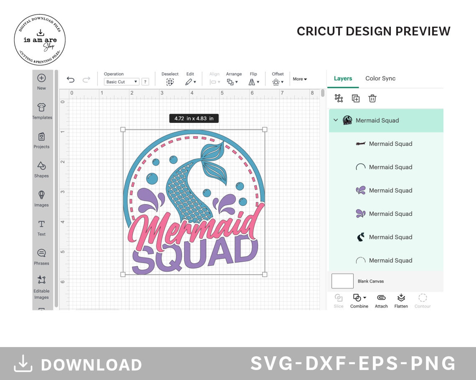 Mermaid Squad SVG, Mermaid Birthday Squad Svg,mermaid Svg, Summer Svg ...