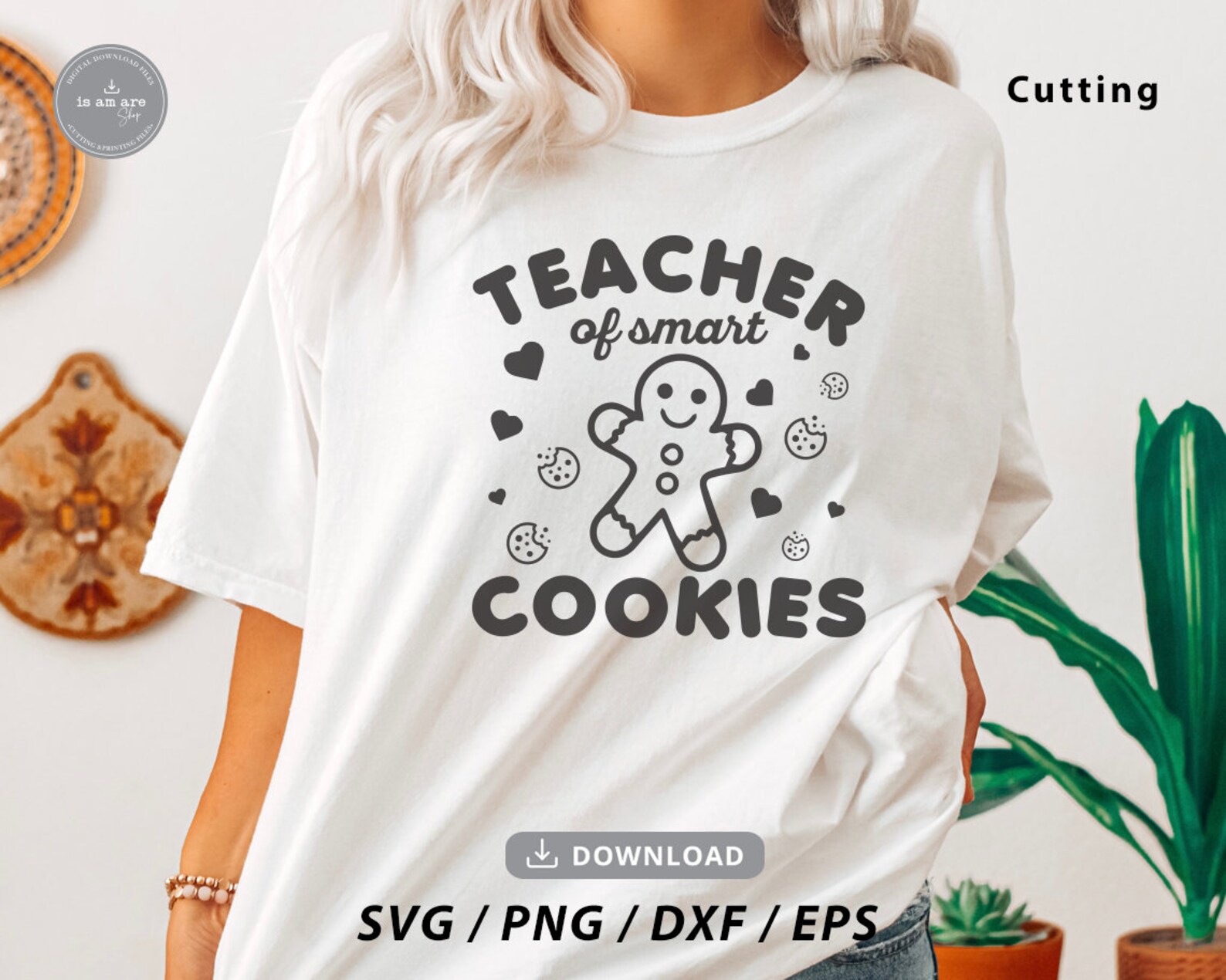 Teacher of Smart Cookies Svg Christmas Svg Christmas | Etsy