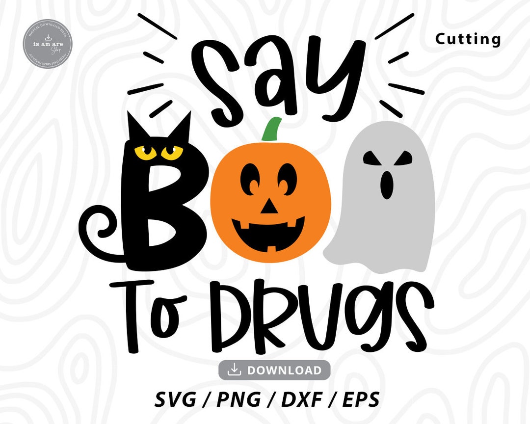 Say Boo to Drugs Svg,red Ribbon Week Awareness Svg,halloween Svg,funny ...
