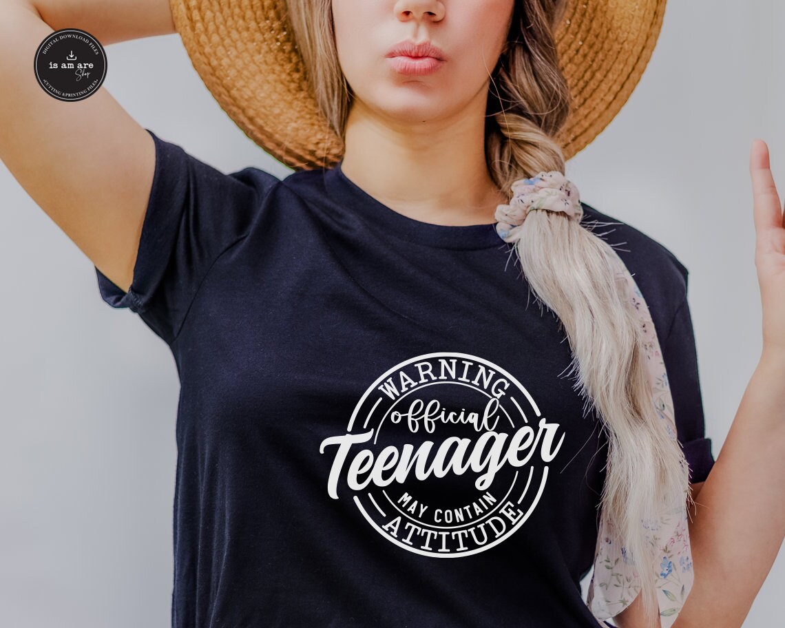 Official Teenager Svg13th Birthday Svghappy Birthday - Etsy