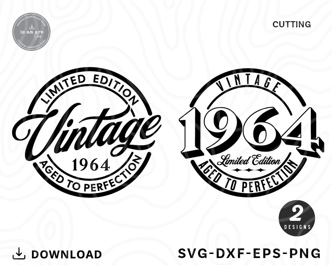 1964 Birthday Svg,60th Birthday Svg,birthday Svg,1964 Svg,limited ...