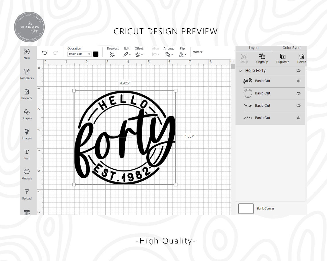 Hello Forty Svg40th Birthday Svgbirthday Shirt Svghappy - Etsy