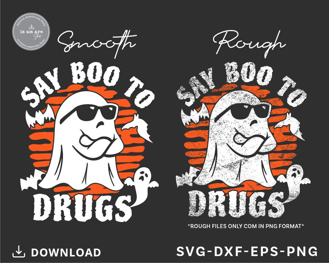 Say Boo to Drugs Svg,red Ribbon Week Awareness Svg,halloween Svg,funny ...
