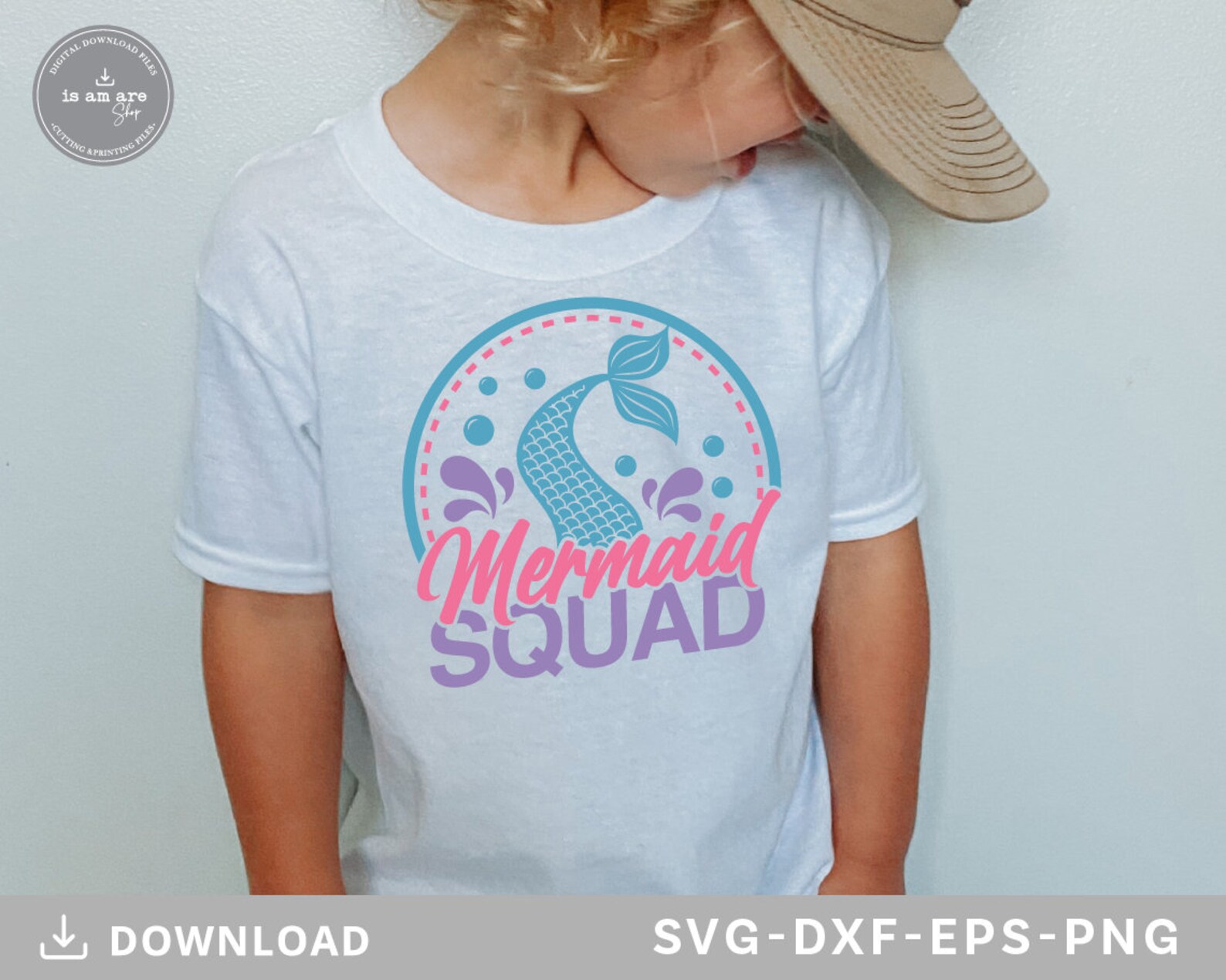 Mermaid Squad SVG, Mermaid Birthday Squad Svg,mermaid Svg, Summer Svg ...