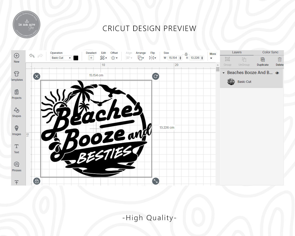 Beaches Booze Besties SVG: Girl Trip Design (digital Download) - Etsy