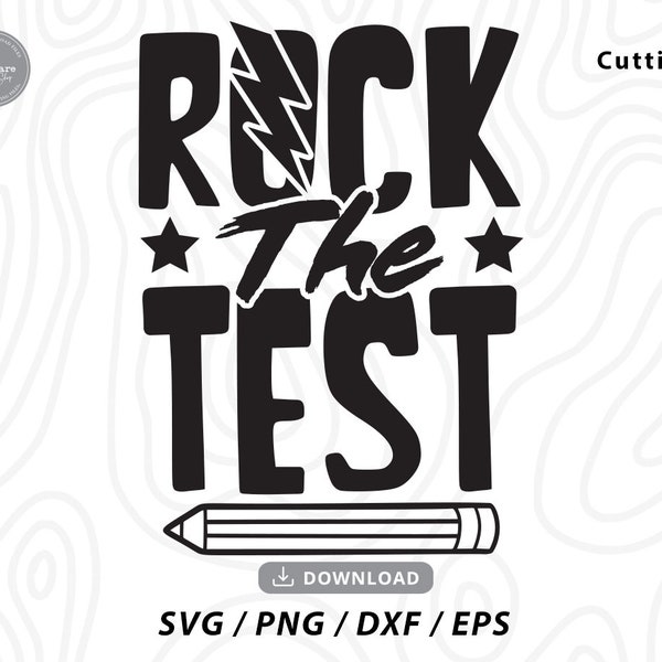 Teacher Testing Svg - Etsy