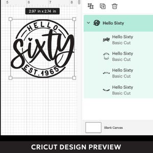 Hello Sixty Svg,60th Birthday Svg,birthday Shirt Svg,happy Birthday Svg ...