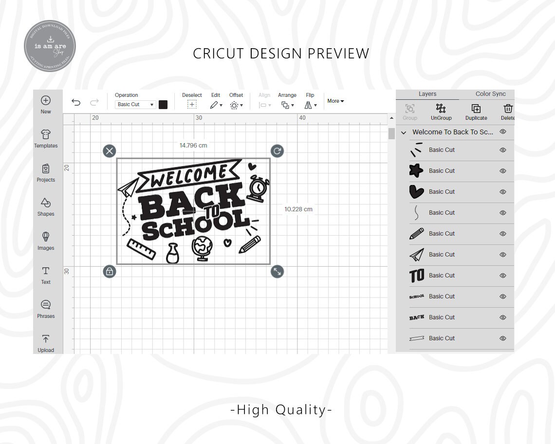 Welcome Back to School SVG: Teacher First Day Cut Files (digital ...