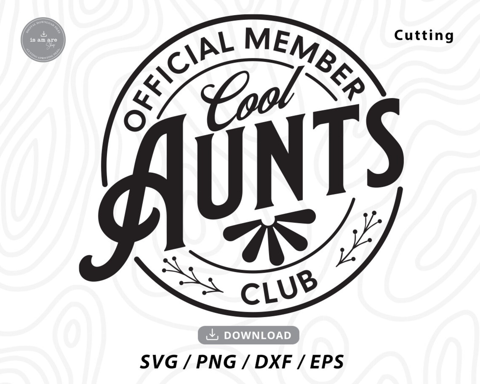 Official Member Cool Aunts Club Svgbest Aunt Ever Svgaunt - Etsy