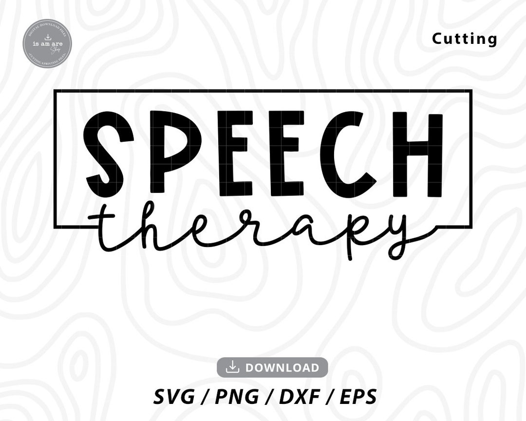 Speech Therapy Svg,speech Pathologist,speech Therapy Shirt Svg ...