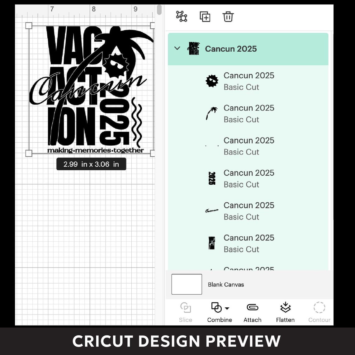 Cancun Vacation 2024 SVG: Family Trip Design (digital Download) - Etsy
