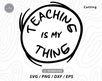 Teaching is My Thing | Etsy