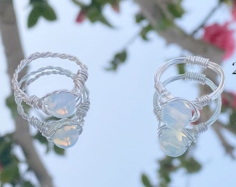 Opalite Ring | Etsy UK