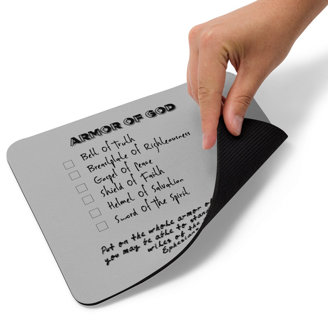 Armor of God Mouse Pad - Etsy