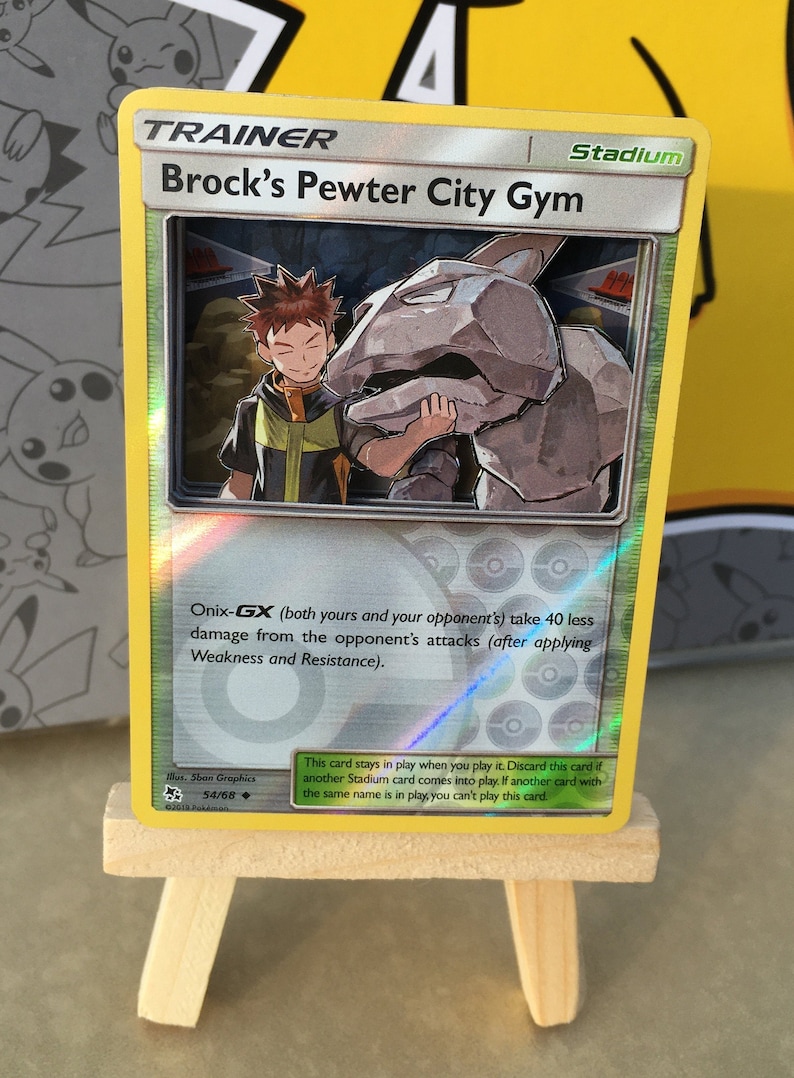 Custom Pokémon 3D Card MADE TO ORDER - Etsy