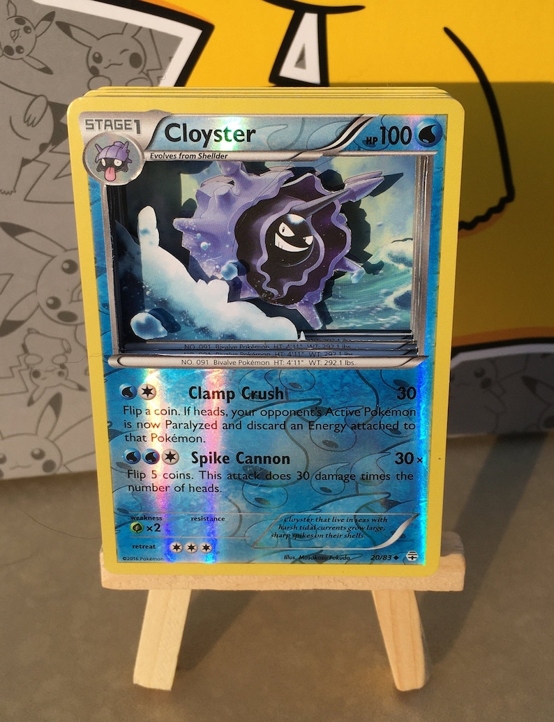 Custom Pokémon 3D Card MADE TO ORDER - Etsy